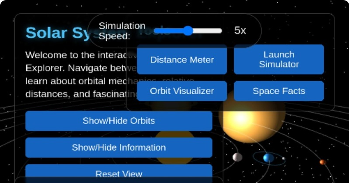 Solar System Explorer by EASE
